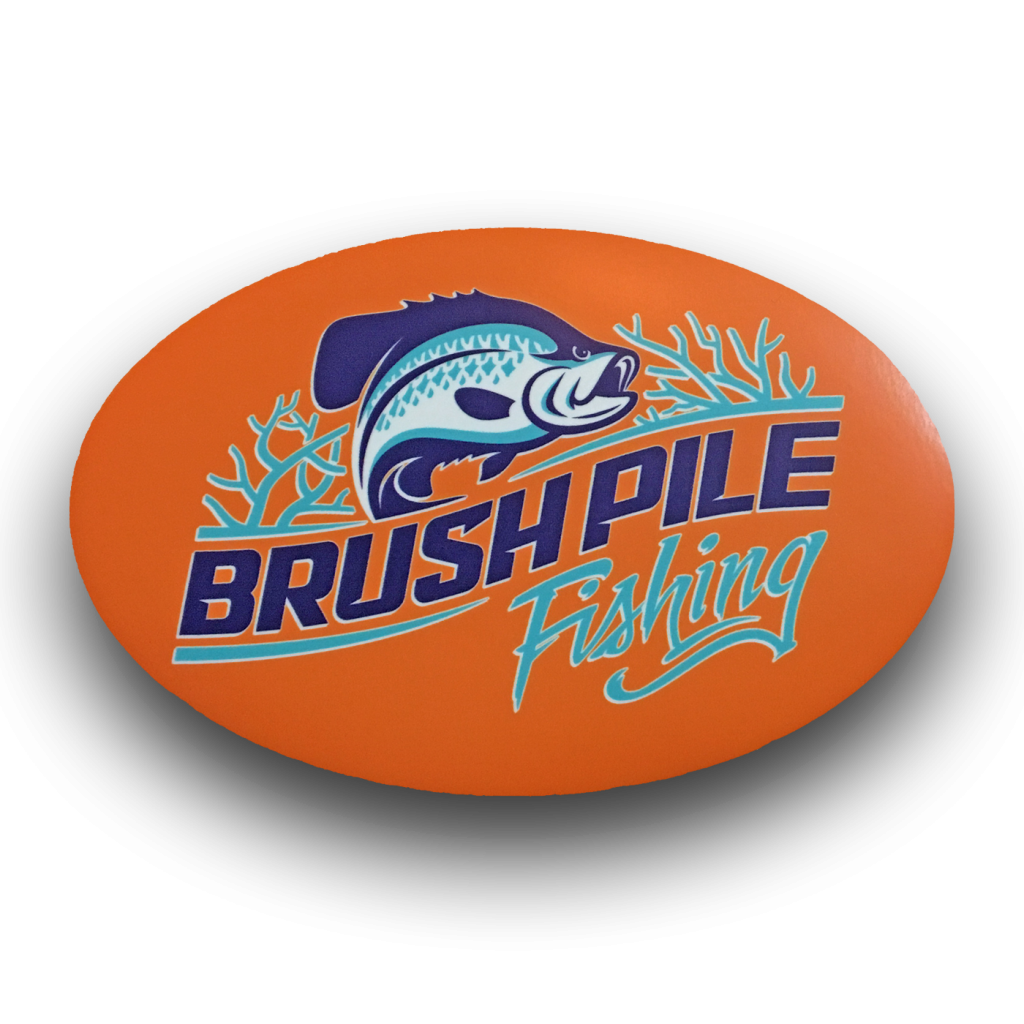 BrushPile Fishing Bumper Sticker • BrushPile Fishing